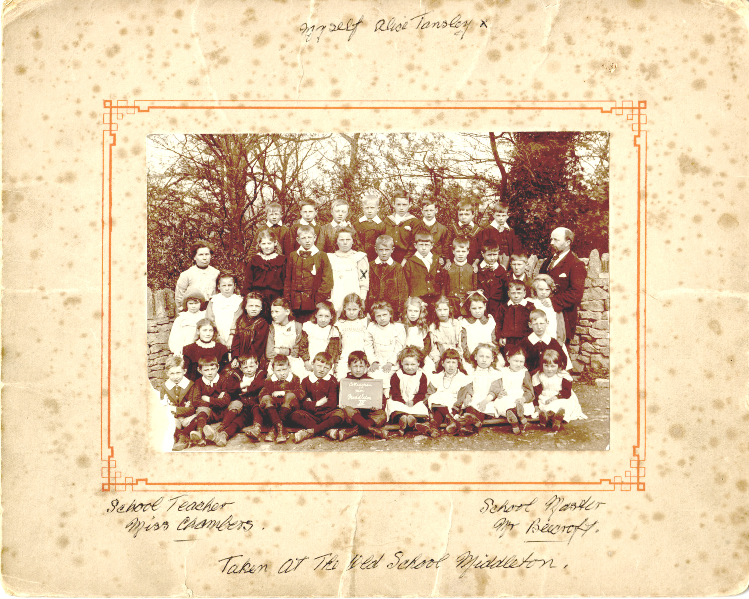 Schoolchildren, early 1900s, Class 3 – COTTINGHAM HISTORY